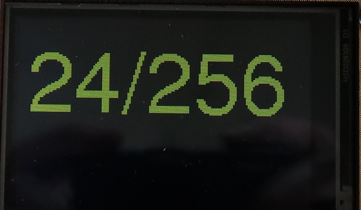 Esp32でwifi接続する、 Esp32でudp通信によりリモコン制御の送受信、 Esp32でili9341ディスプレイ表示
